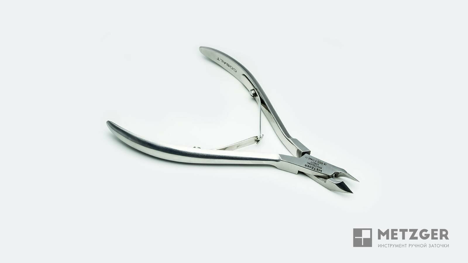 Metzger кусачки кутикульные cn-07(2)-t(7mm)-lj cobalt (single spring)