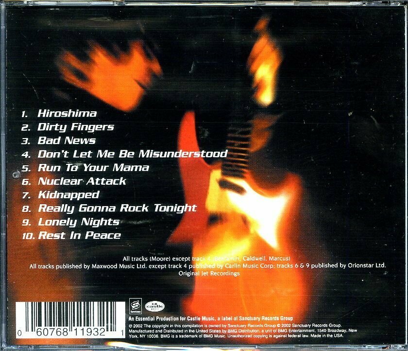 GARY MOORE - Dirty Fingers 1984 г. — фото 1