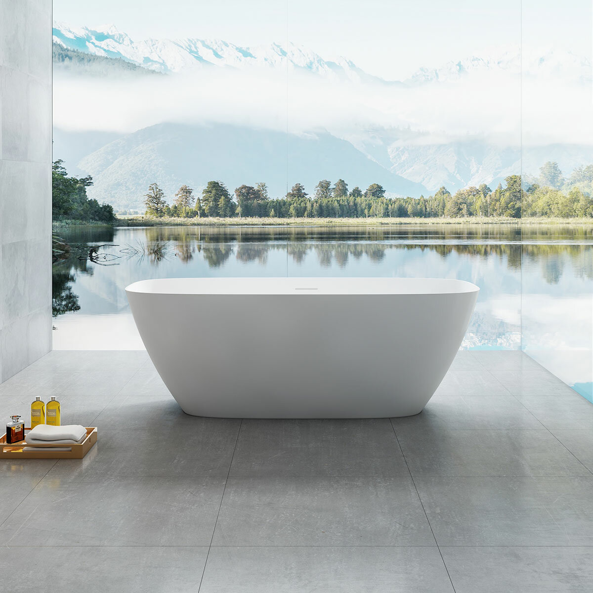 Ванна Solid Surface Vincea VBT-6S02MW