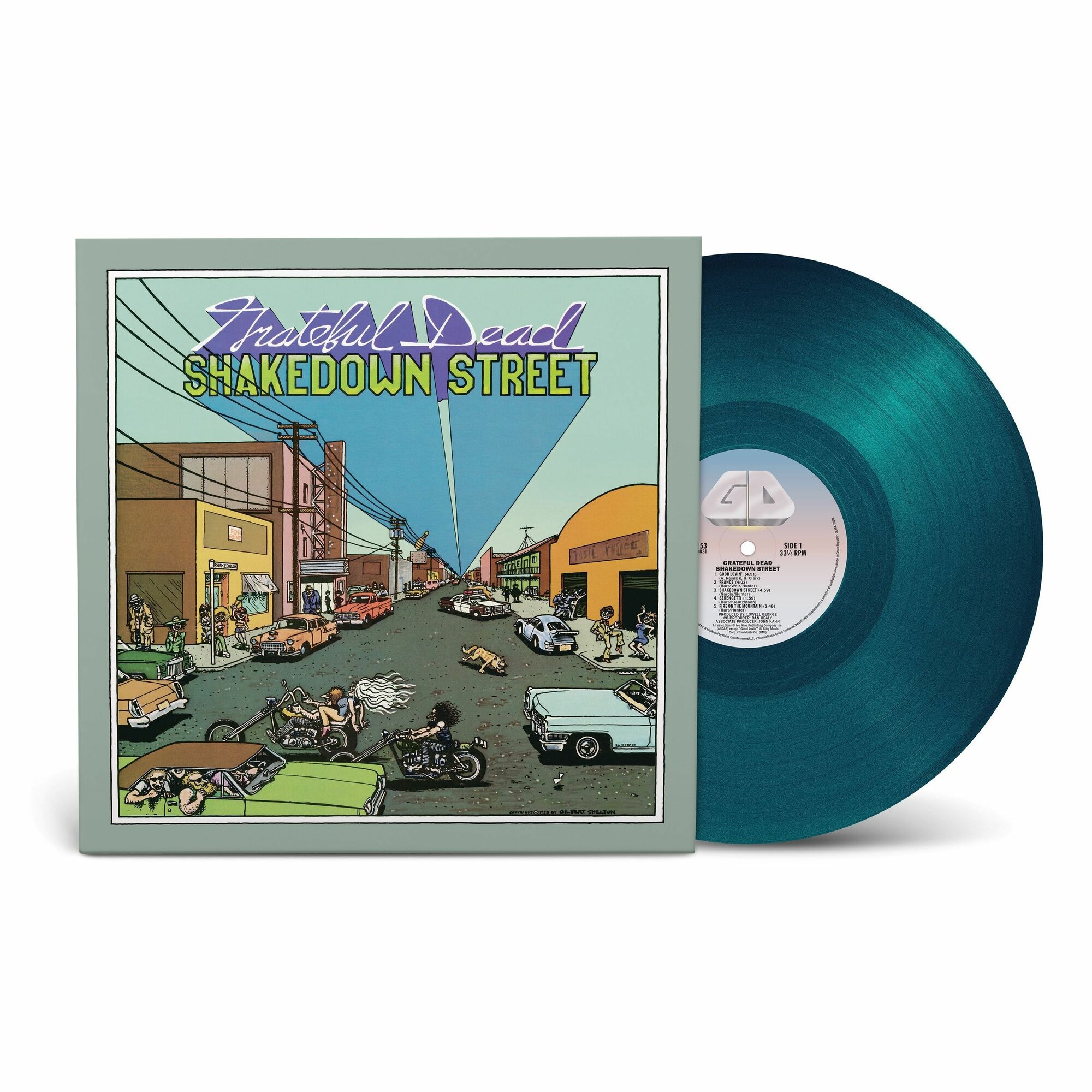 Виниловая пластинка Grateful Dead - Shakedown Street (Limited Edition) (Sea Blue Vinyl) (1 LP)