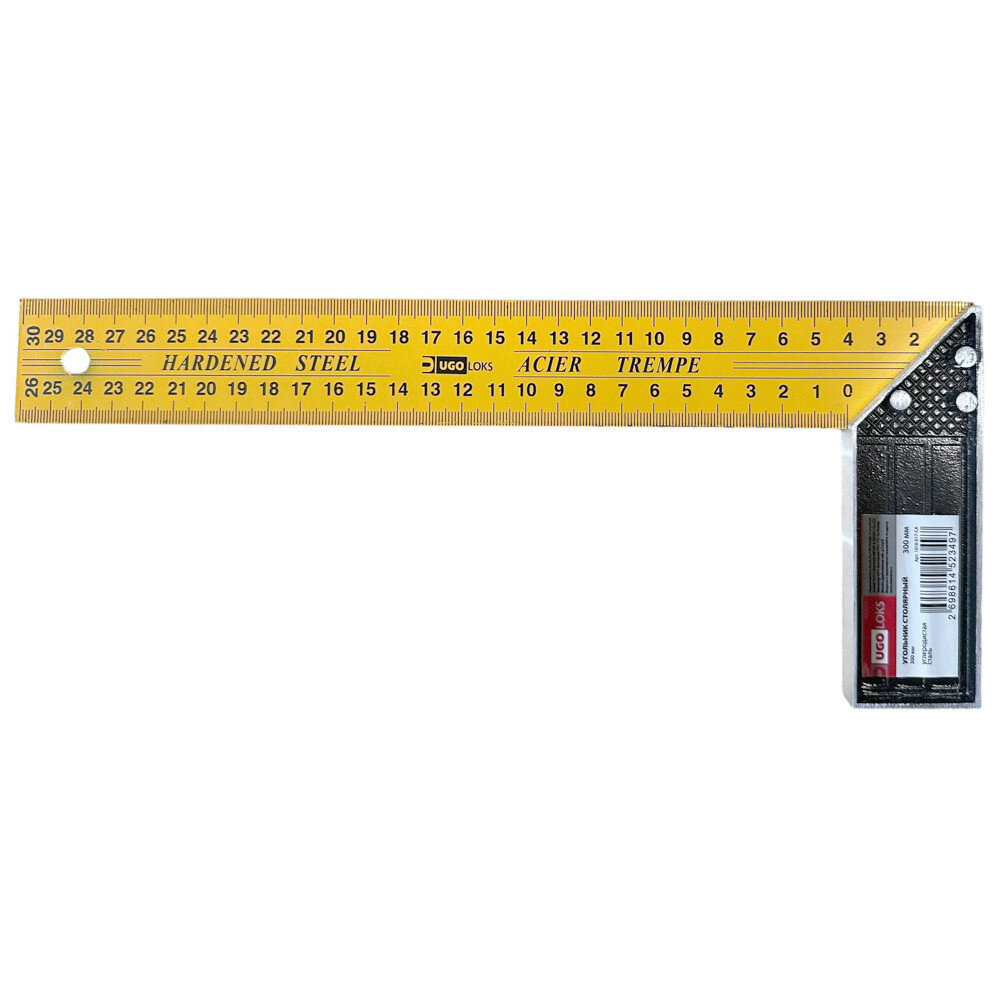 UGO LOKS угольник столярный 300 ммпрецизионный инструмент для точных углов