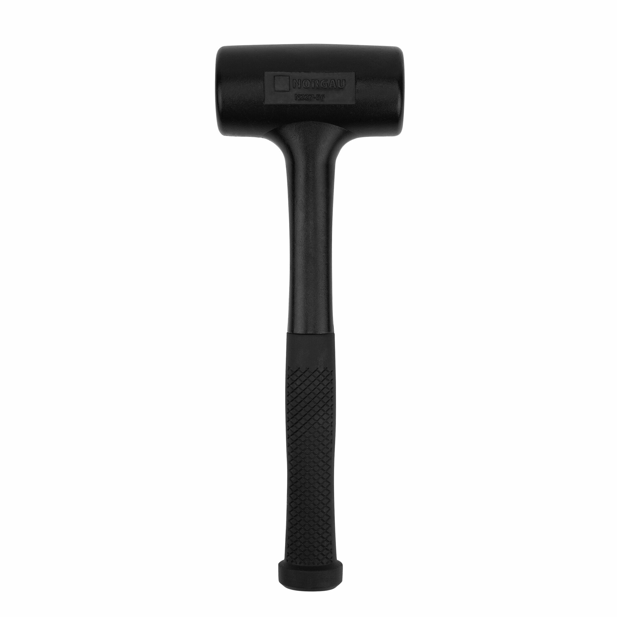 Безынерционный молоток NORGAU Industrial из стали и жидкого полиуретана с диаметром бойка 56 мм, 1170 г