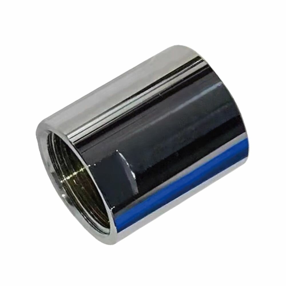 Муфта латунь хром Ду 25 для полотенцесушителя ВР SantechSystems