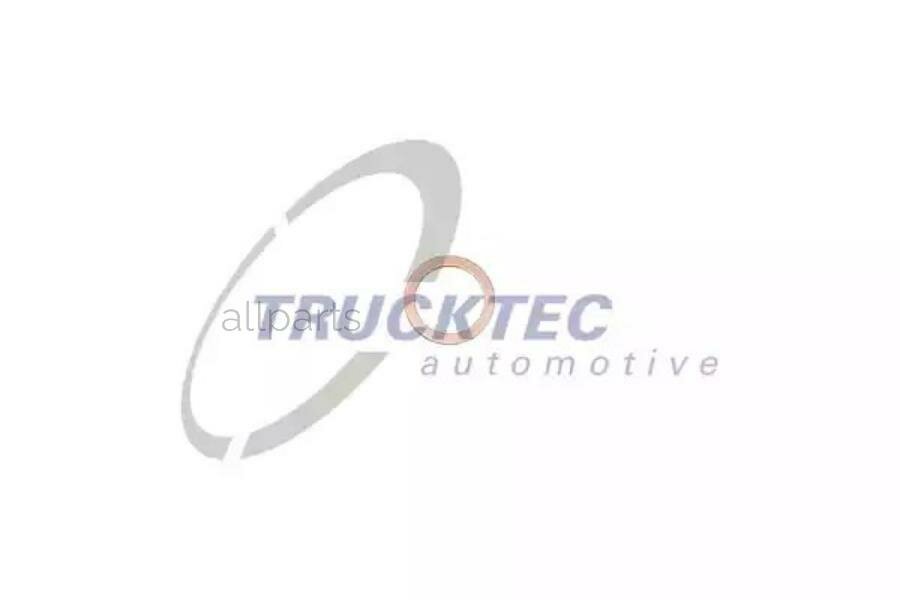 TRUCKTEC 0167014 шайба универсальная! (медь) 10x16x1\