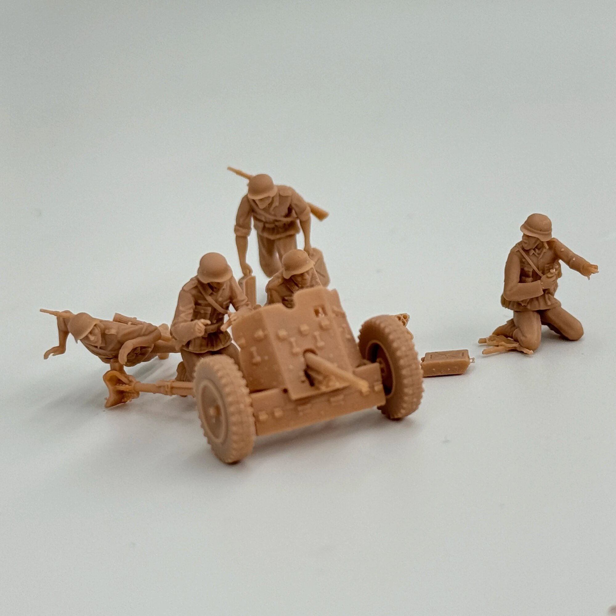 Миниатюра PaK 36 1/72 для ролевой игры