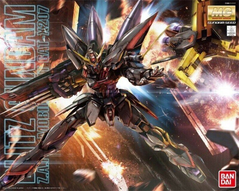 Фигурка Bandai MG Gundam 1/100 BLITZ GUNDAM Соберите модель