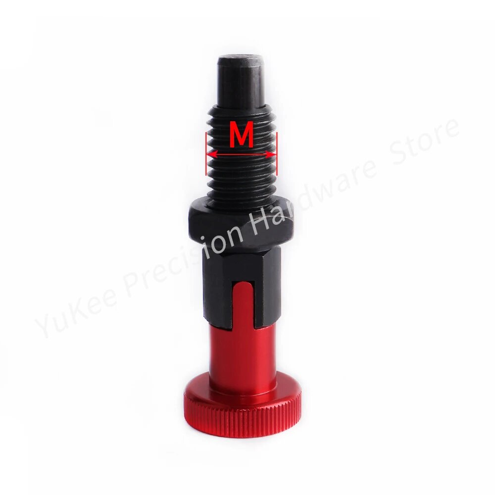 Плунжер индексный M6-4mm Red Knob-YK217-CPK