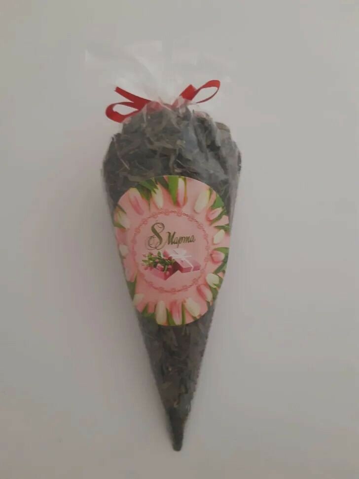 Зелёный чай с васильком 100гр с 8 марта