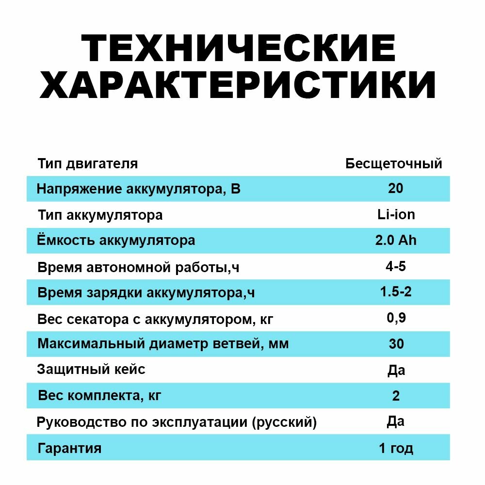 Электросекатор — фото 1
