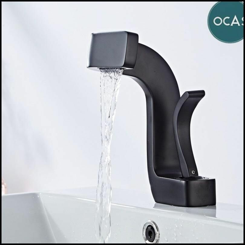 Смеситель для раковины Oras, кран для раковины, латунь, черный, E-B10-2