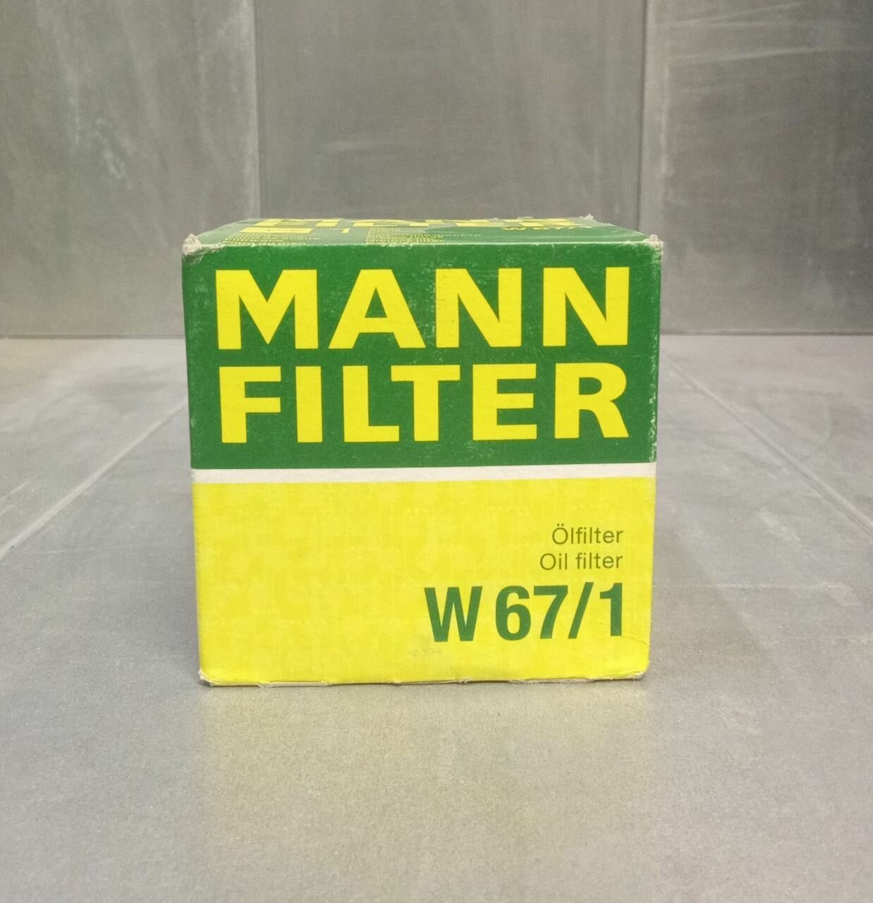 W 67/1 Фильтр масляный MANN-FILTER для ATLAS COPCO, BOBCAT, CASE, CATERPILLAR, DOOSAN DAEWOO
