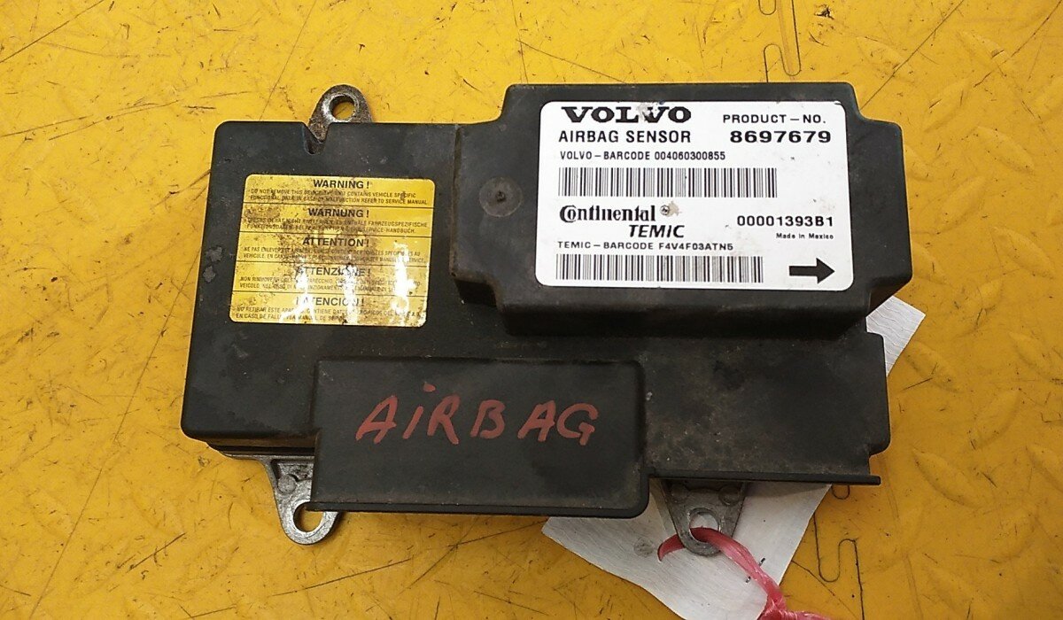 Блок управления AIR BAG S40 Volvo 8697679