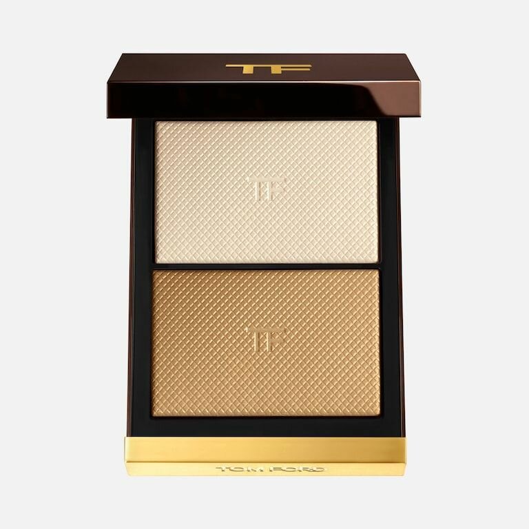 TOM FORD BEAUTY Палитра хайлайтеров для лица SHADE & ILLUMINATE HIGHLIGHTING DUO 14 г оттенок NUDELIGHT