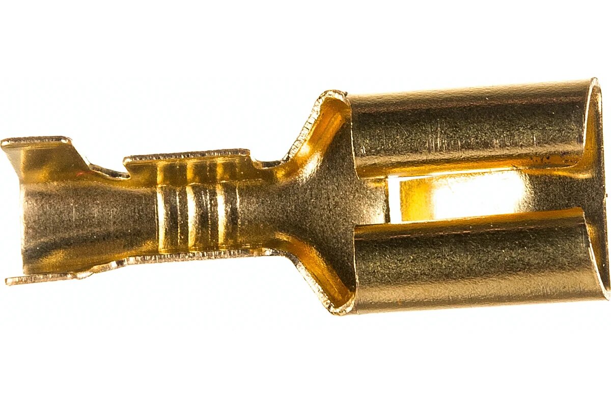 Nord-Yada 906369 клемма мама 6.3 мм с защелкой для разъемов 1.5-2.5 кв. мм, надёжная фиксация