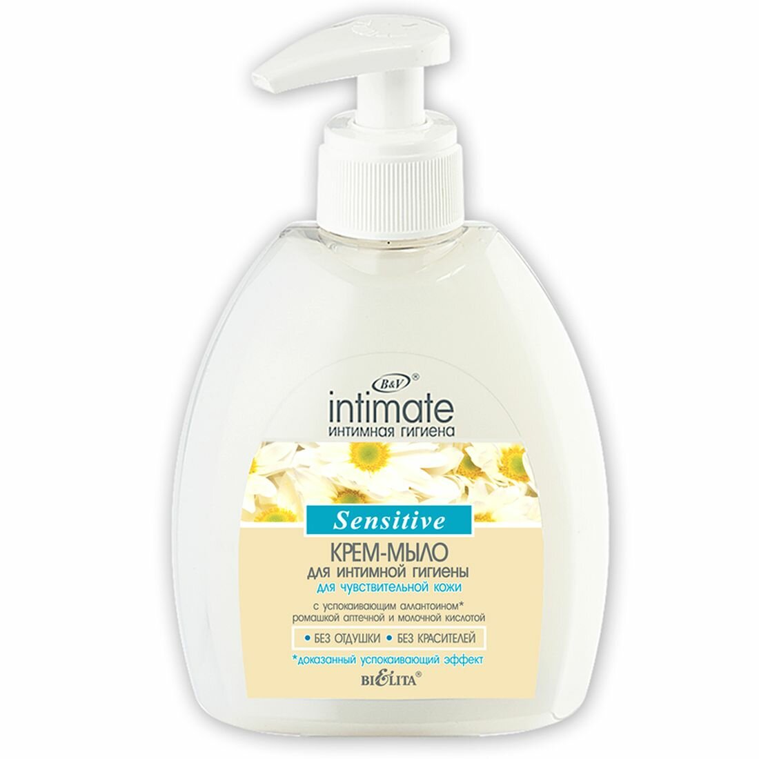 Крем-мыло для интимной гигиены для чувствительной кожи Sensitive 380мл