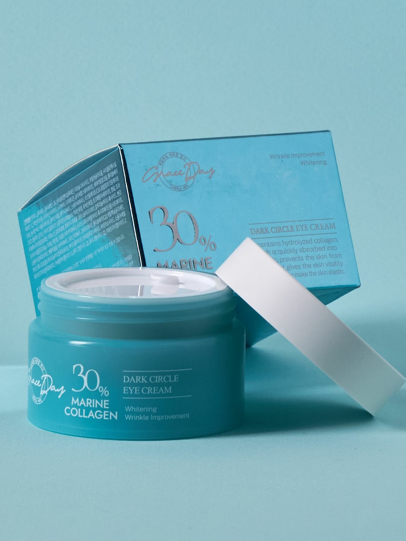 Grace Day Крем для век от темных кругов под глазами с коллагеном 30% 30мл Marine Collagen 30% Dark Circle Cream