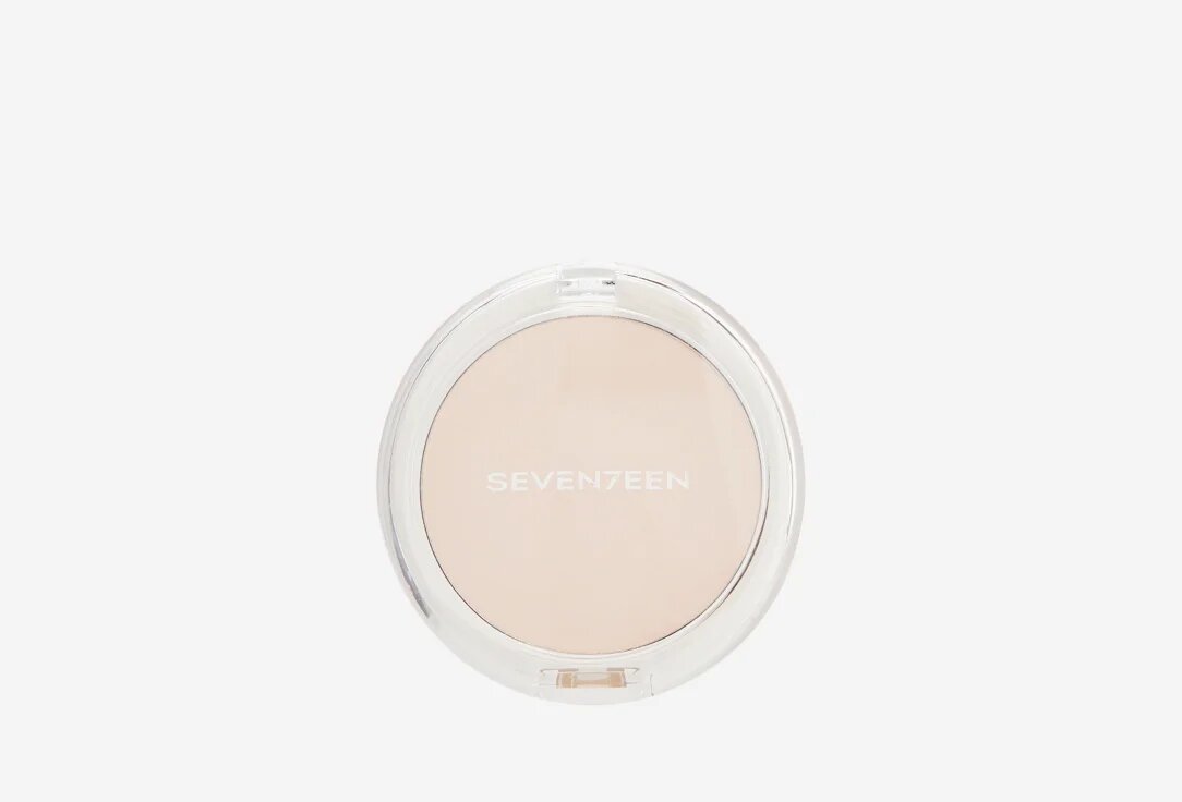 Компактная пудра для лица с алоэ вера SEVEN7EEN Natural Silky Transparent SPF-15, тон 01 слоновая кость, 10 г
