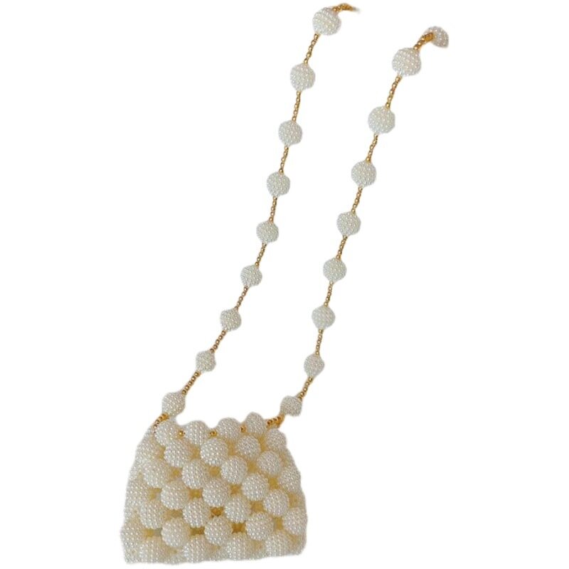 Мини-сумочка "Bayberry Ball", ручная вышивка бисером, 10x8x3.5 см