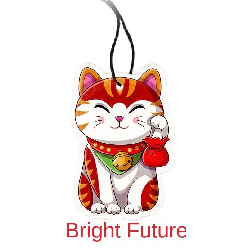 Автомобильный ароматизатор, подвесной тип Fortune Cat, автомобильный подвесной светильник, аромат, автомобильный аромат, парфюмерная дезодорант, подвеска