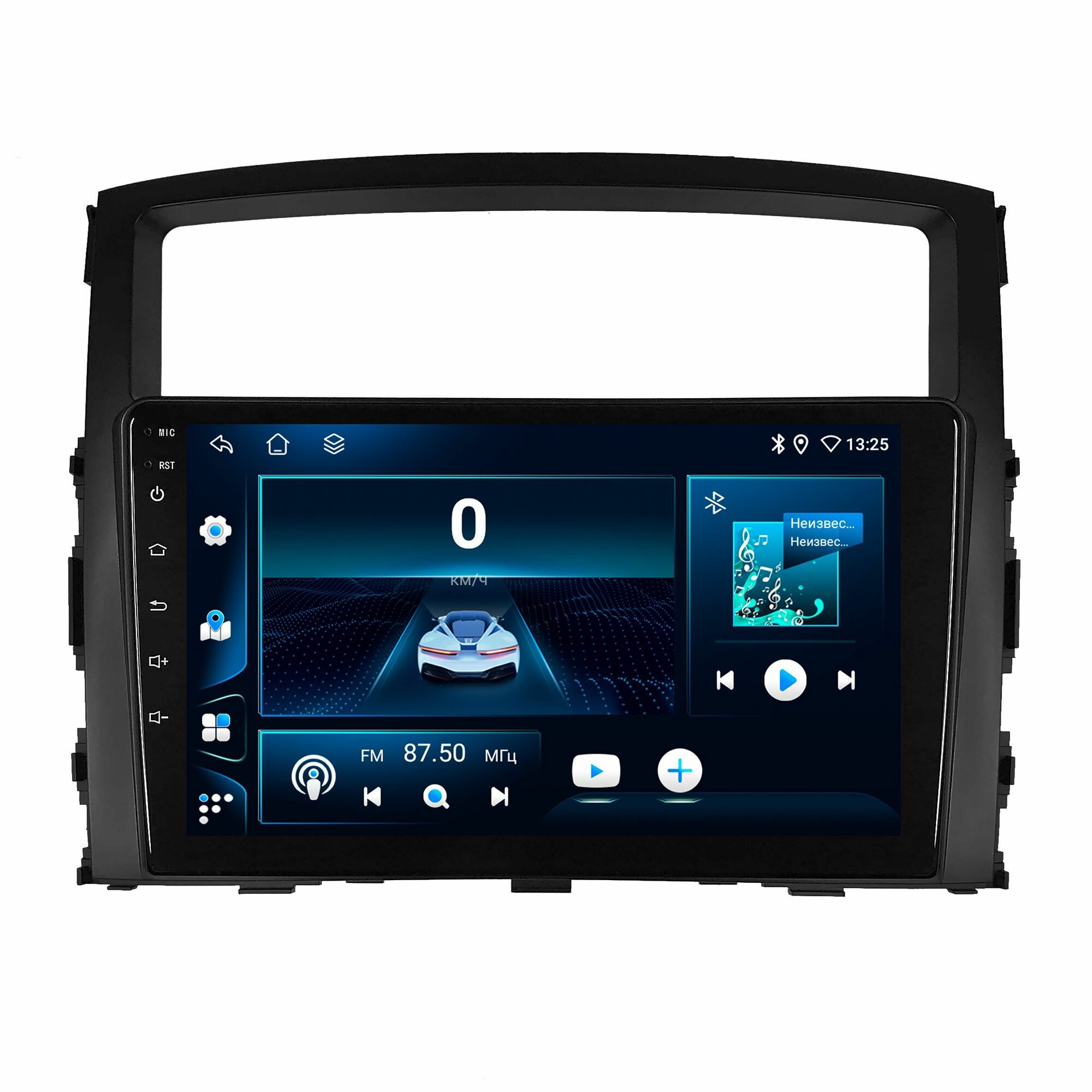 Магнитола TORINO AUTO DSP на Mitsubishi Pajero 4 2006-2022 Android 4/32GB