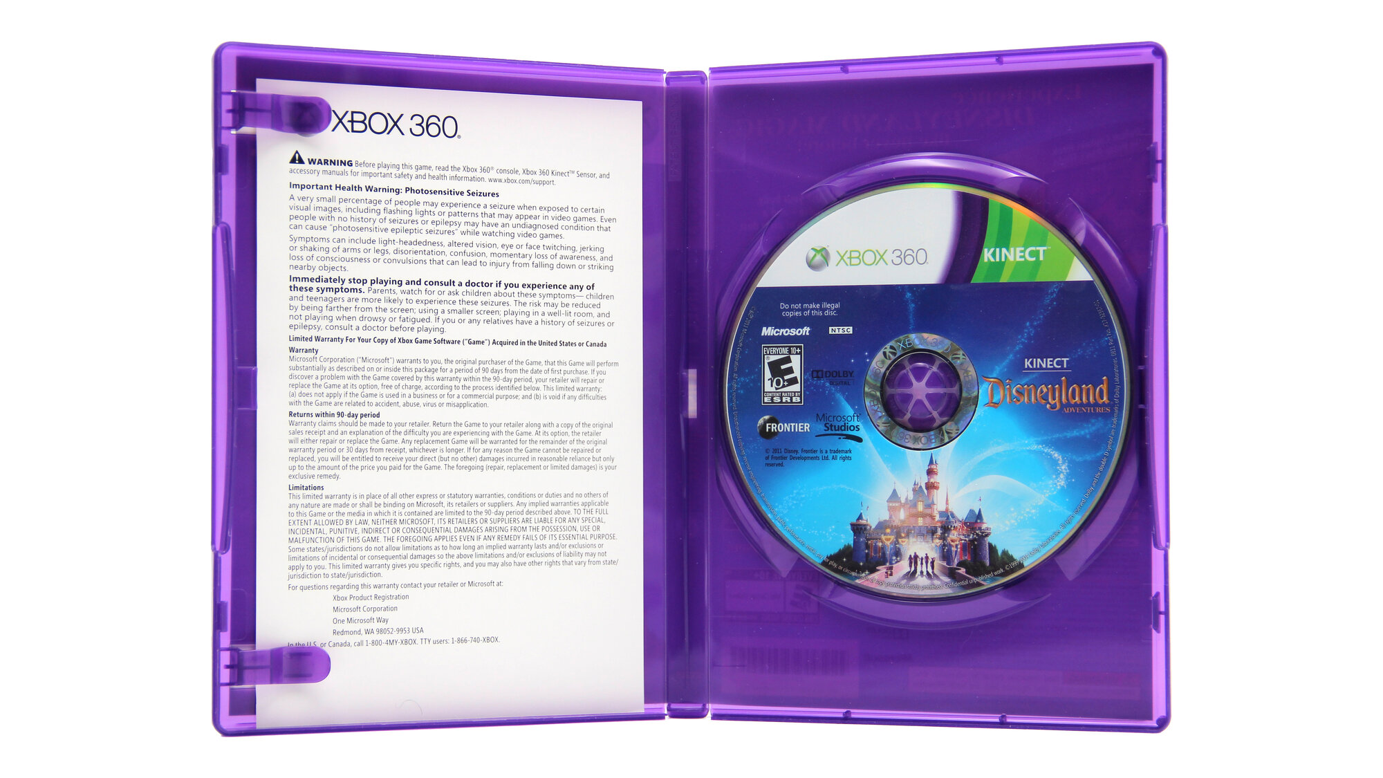 Kinect Disneyland Adventures (Xbox 360, Kinect) — фото 1