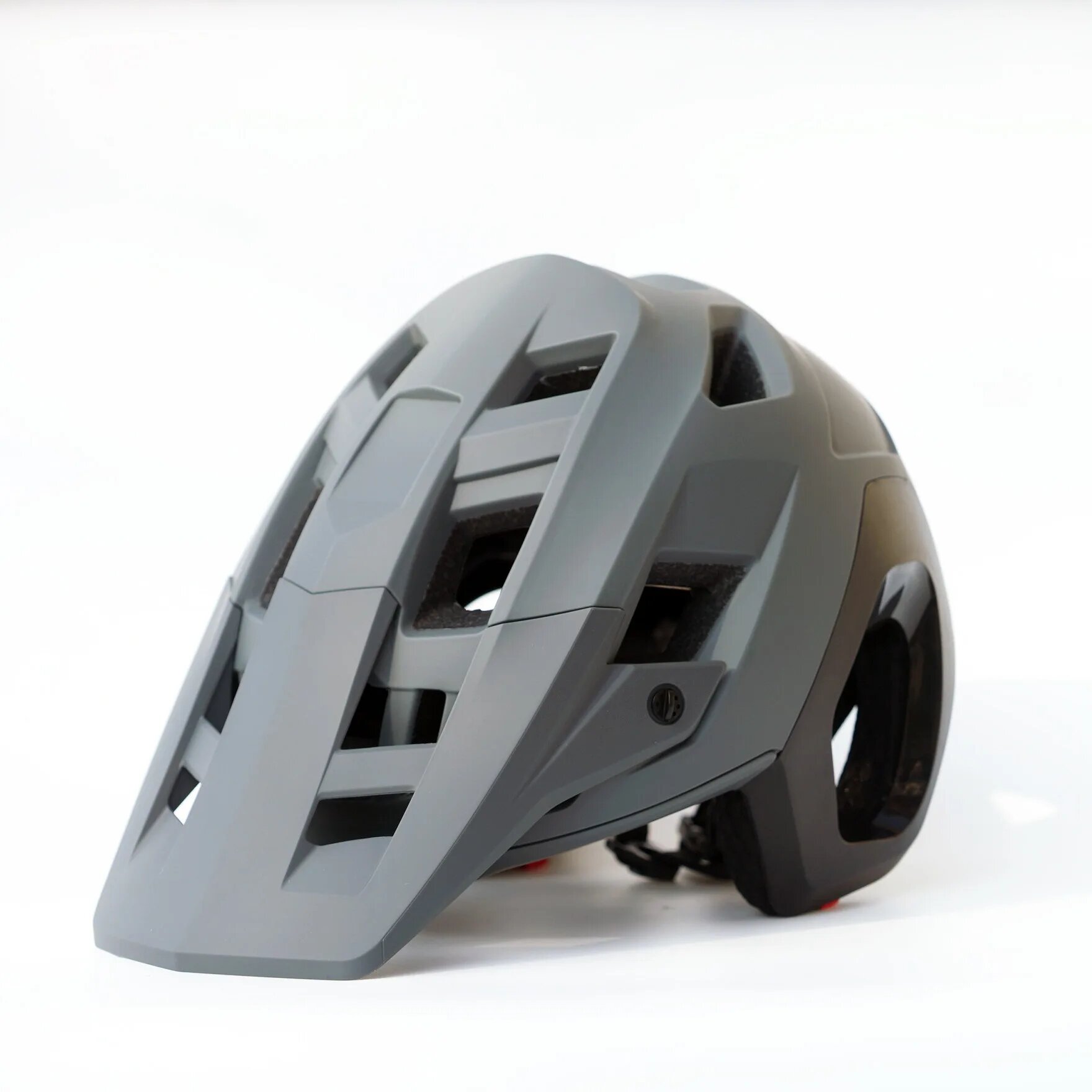 Полулицевой шлем SCOHIRO MTB черный, серый, M 54-56CM