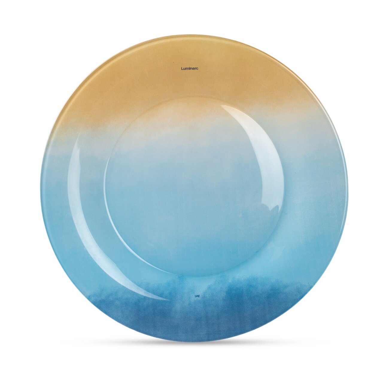 LUMINARC Seashade 25 см тарелка обеденная из стекла - элегантная посуда для сервировки