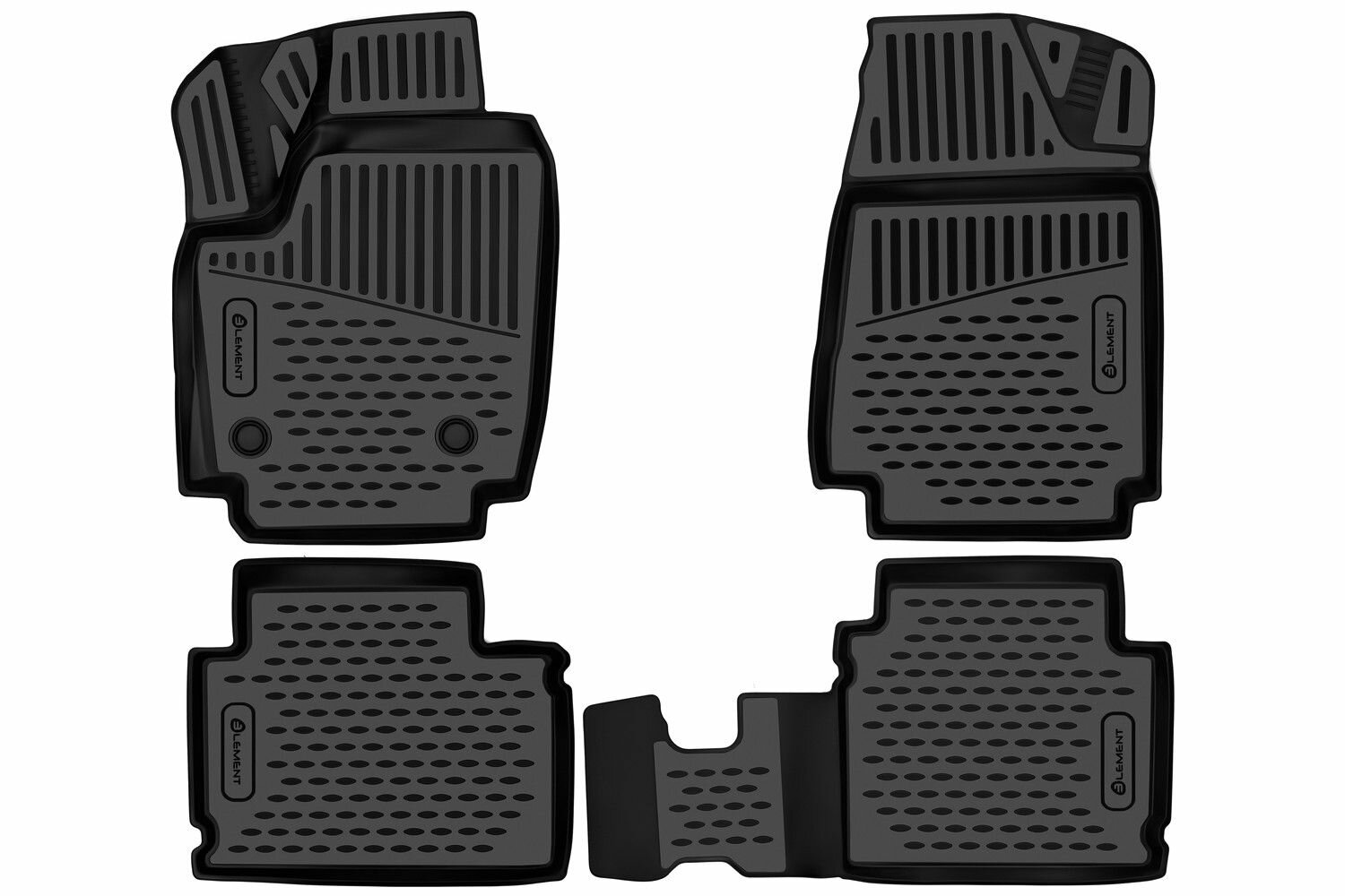 Коврики 3D в салон подходят для LADA (ВАЗ) Niva Legend 2021 - 4шт. (полиуретан) / Лада Нива Легенд