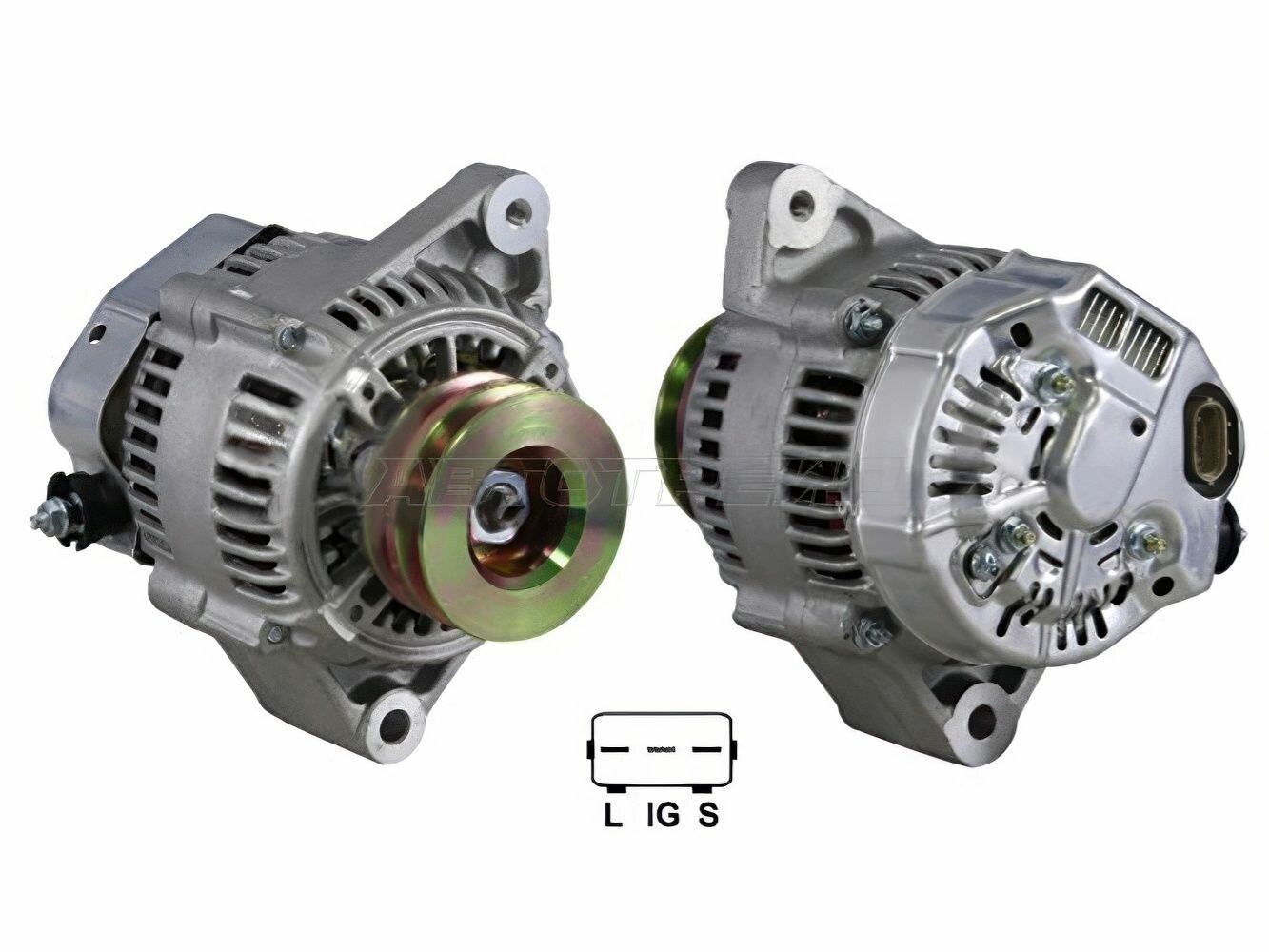 Генератор 12V 80A для Тойота Ленд Крузер арт ST2706017220N SAT