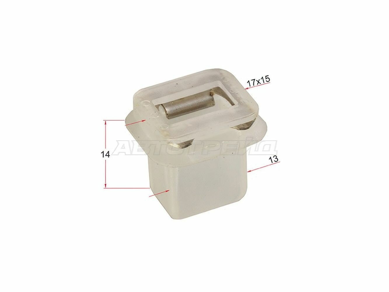 Клипса закладная крепления обшивки, 10 шт для БМВ 520d арт STM11264 SAT