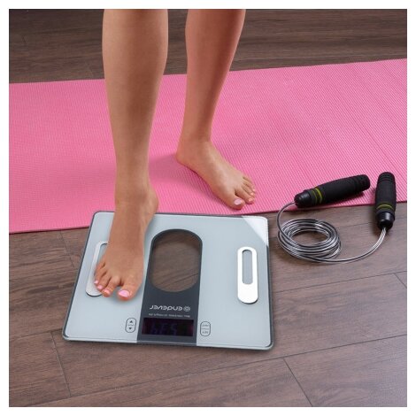 Весы электронные ENDEVER Aurora-553, голубой