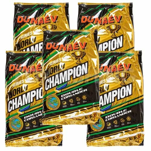 Прикормка Dunaev World Champion Double Coriander 5кг.