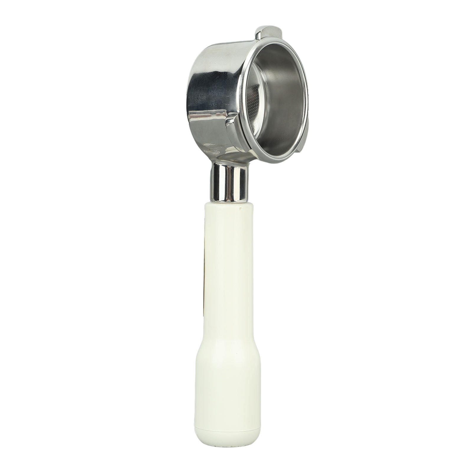 Бездонный портафильтр 54 мм из нержавеющей стали с 3 ушками Портафильтр для кофе для Breville 8 Type C2 Белый пластик