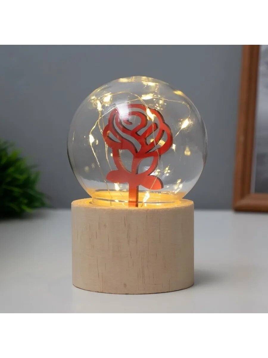 Уникальный светящийся декоративный шар