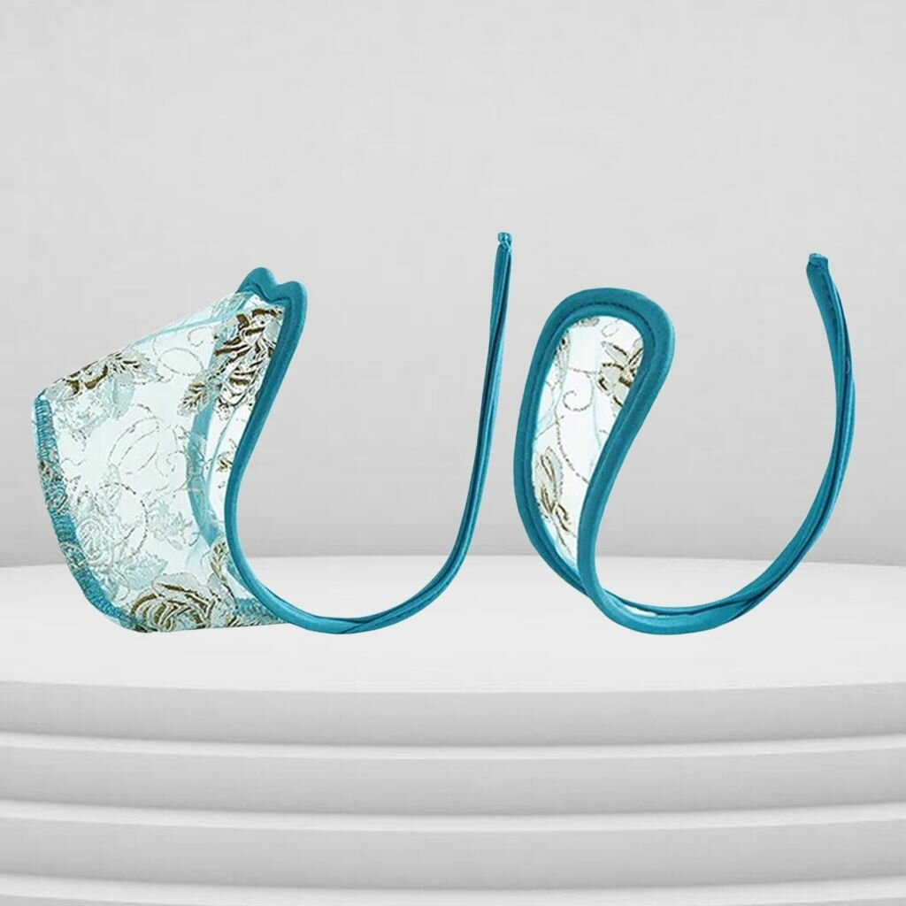 2 пары невидимых С-образных брюк для мужчин и женщин, сексуальные трусики, стринги, парные модели D077 peacock blue