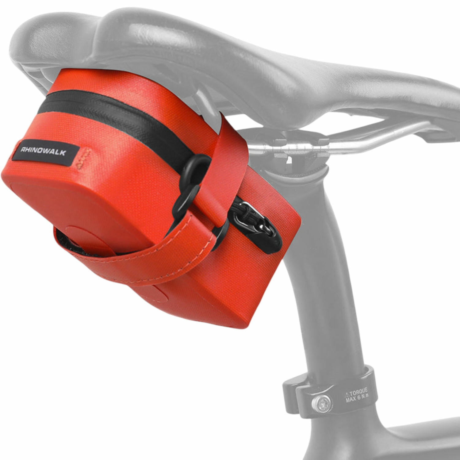 Сумка подседельная Rhinowalk 0.39L Orange