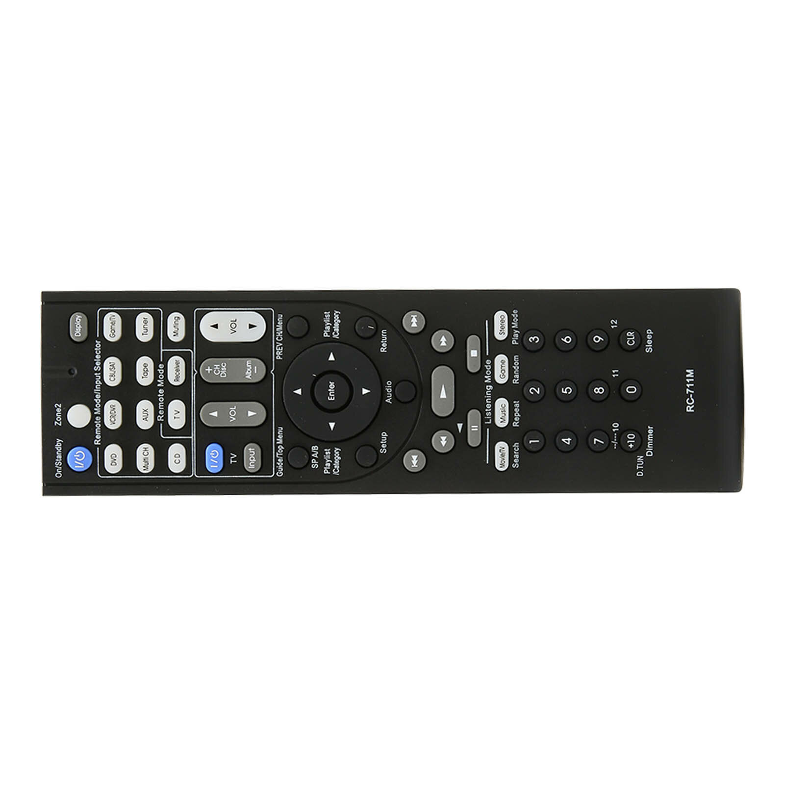 Дистанционное управление для AV-ресивера Integra RC 711M 6300BC0 005 R C083302 DTR 4.9 DTR 5.9, черное, совместимо с моделями Integra
