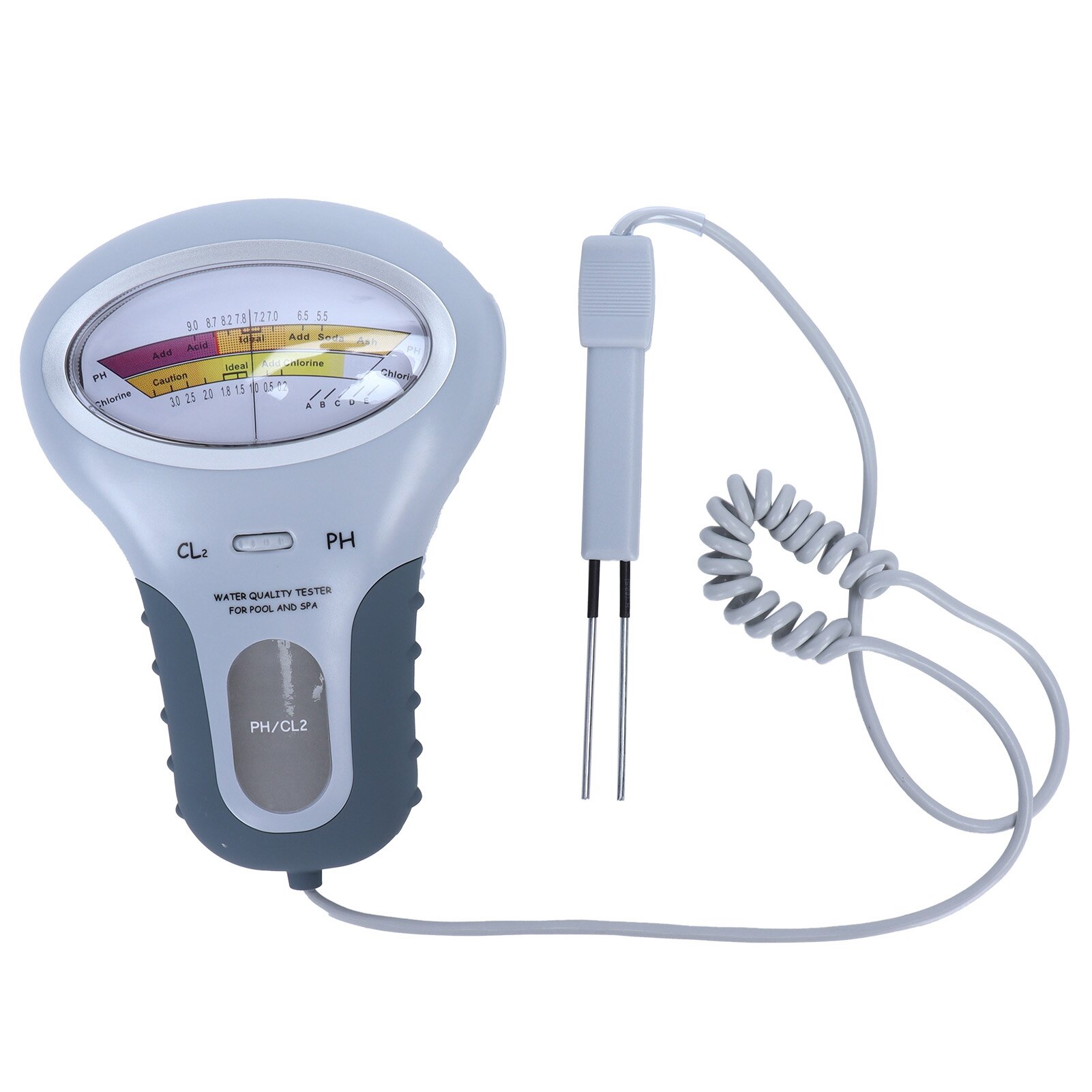 Портативный измеритель качества воды 2 в 1 PH и уровня хлора CL2 для спа-бассейна