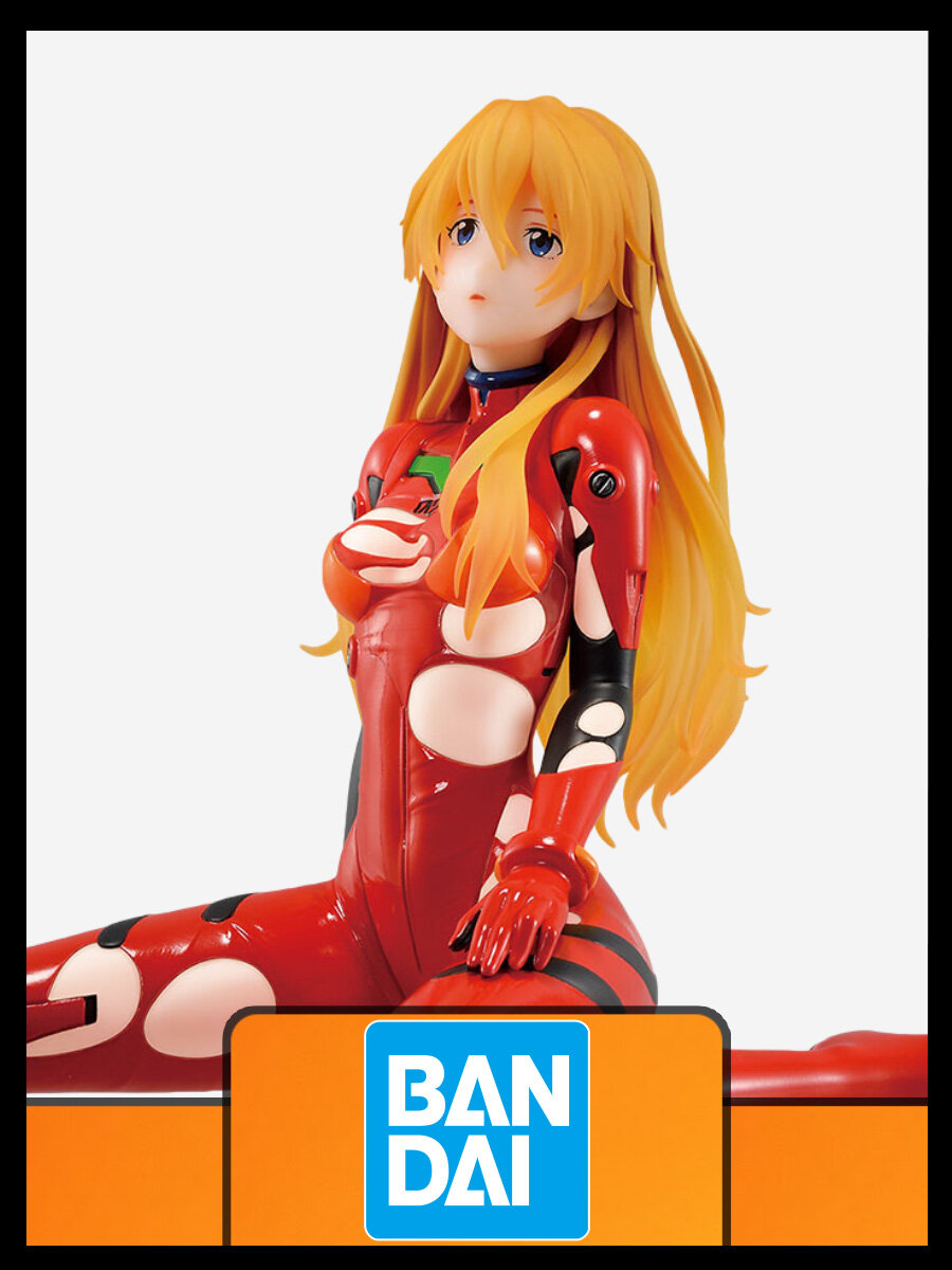 Оригинальная фигурка Asuka Langley от Bandai Spirits из аниме Evangelion / Аска Лэнгли «Евангелион» 12 см