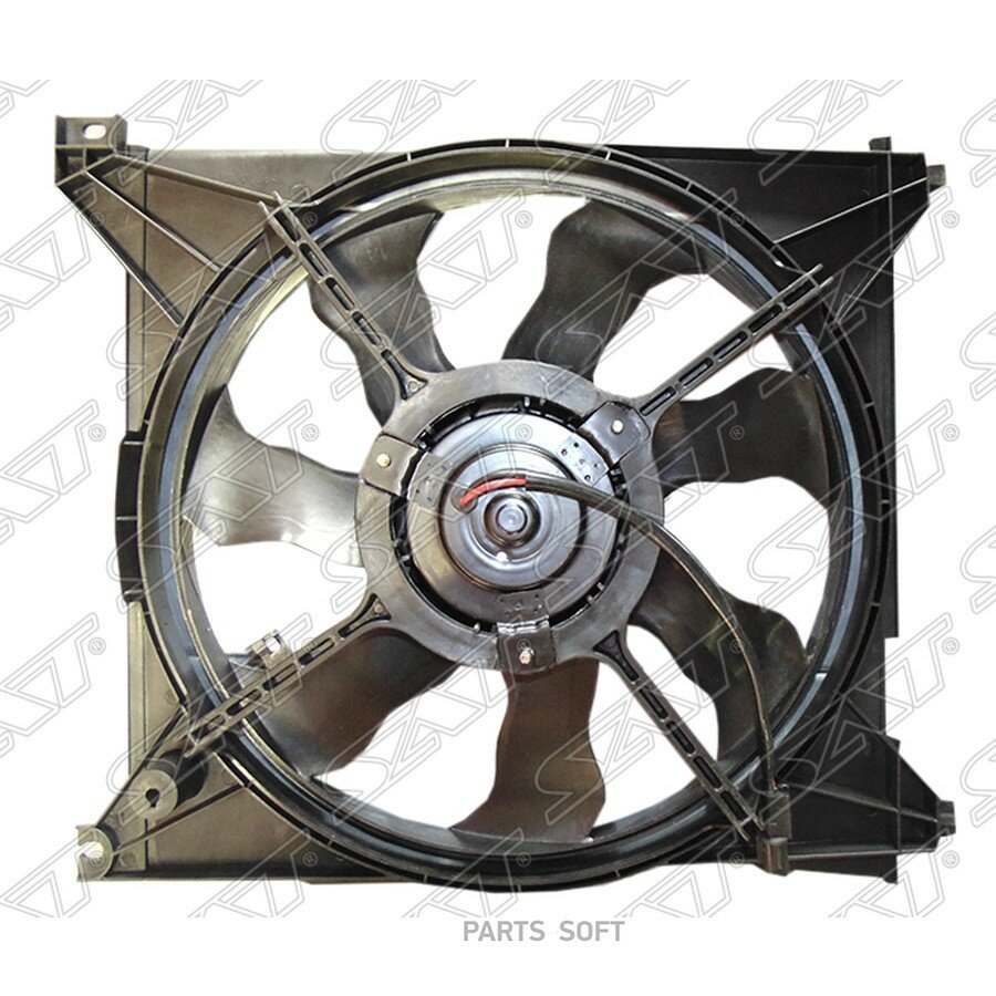 Диффузор радиатора в сборе HYUNDAI SANTA FE 00-06 от официального дистрибьютора, SAT, артикул STNH652010