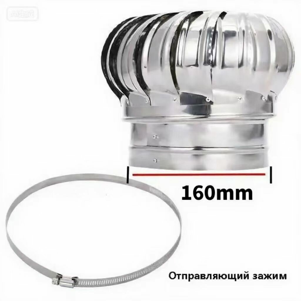 Вентиляционные отверстия, Крышный вентилятор, турбина, ветряные турбины160mm