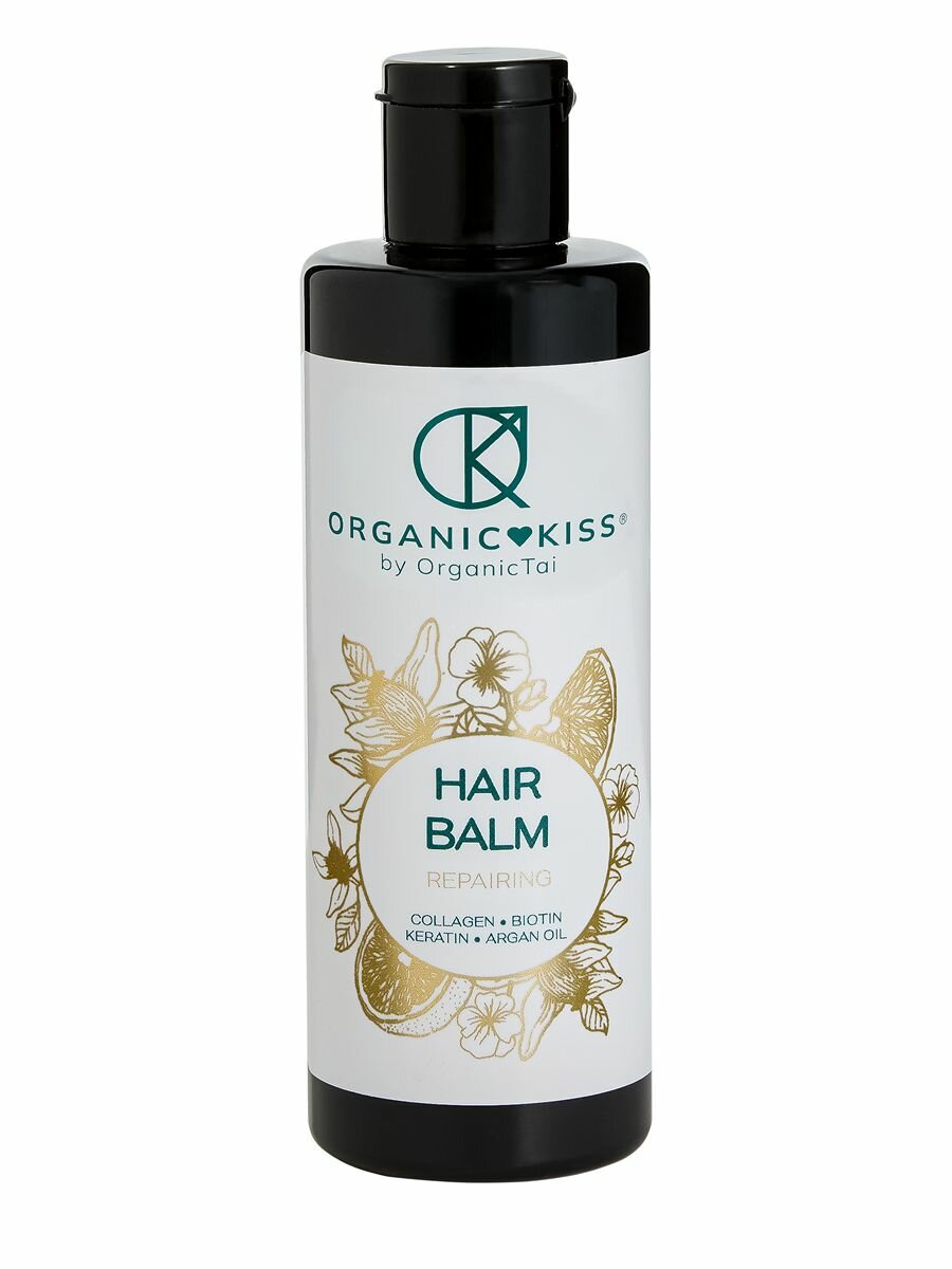 Кондиционер для волос "ORGANIC KISS"бальзам с коллагеном, кератином, биотином, восстановление структуры волос 100 мл