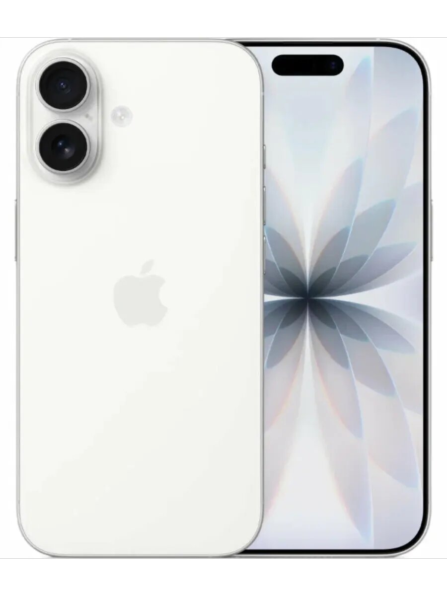 Смартфон Apple iPhone 17 256GB, Dual: nano Sim + eSim, белый