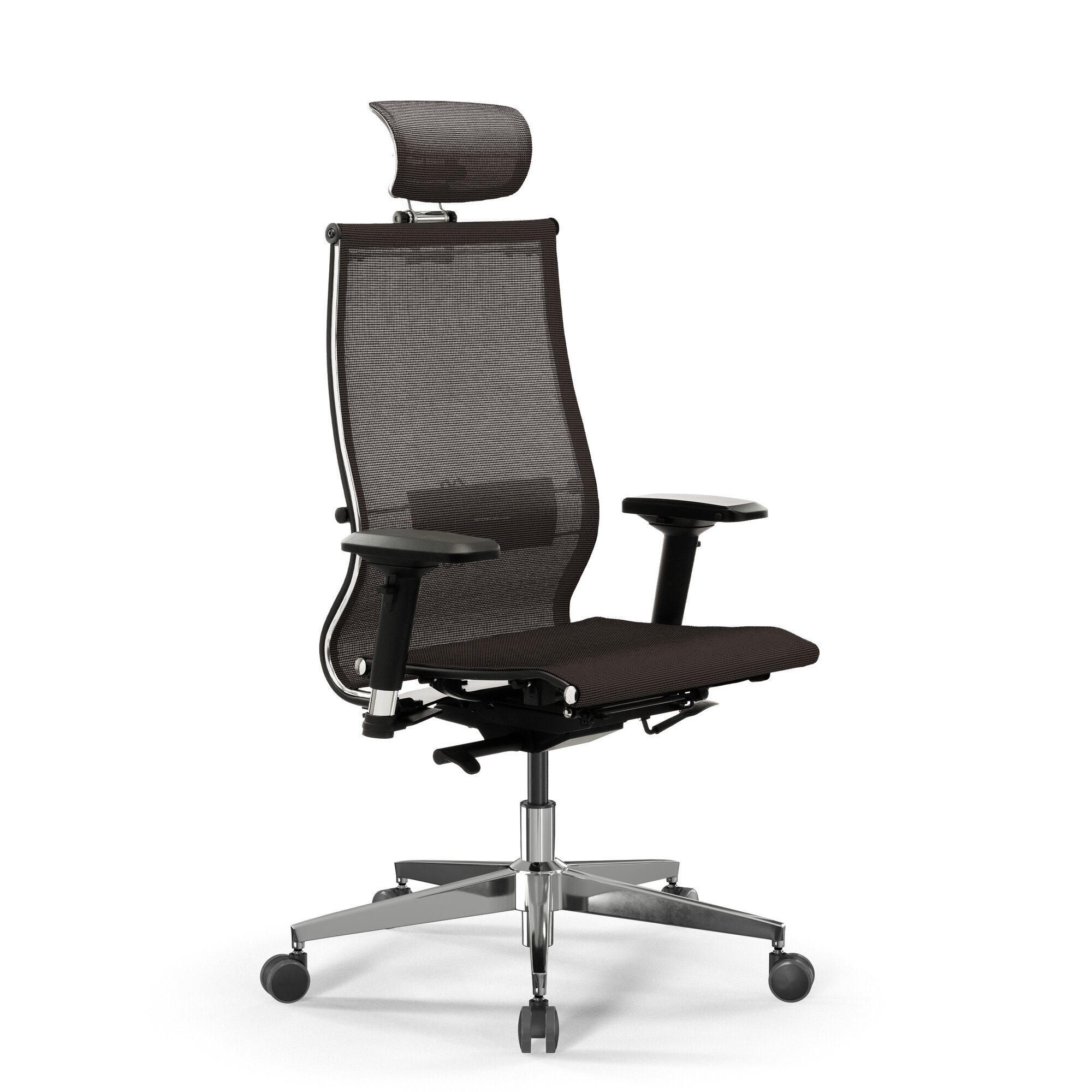 Кресло компьютерное ErgoLife TV коричневый