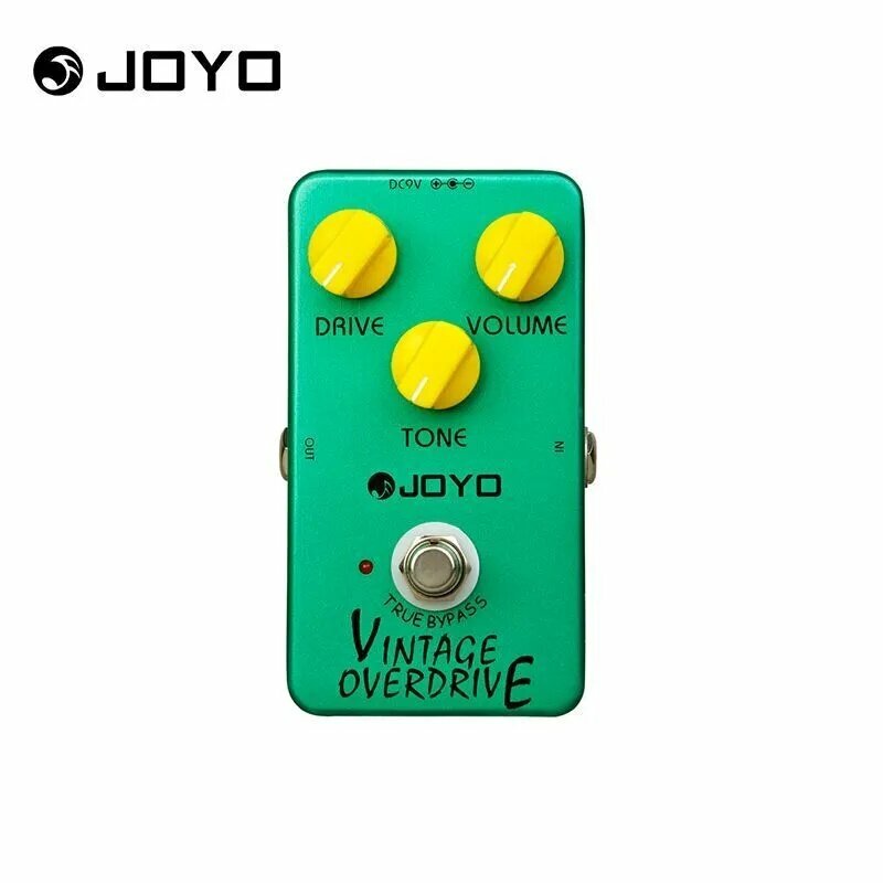 JOYO JF-01 Vintage Overdrive Классический ламповый скример с эффектом овердрайва Педаль электрогитары True Bypass JOYO JF 01