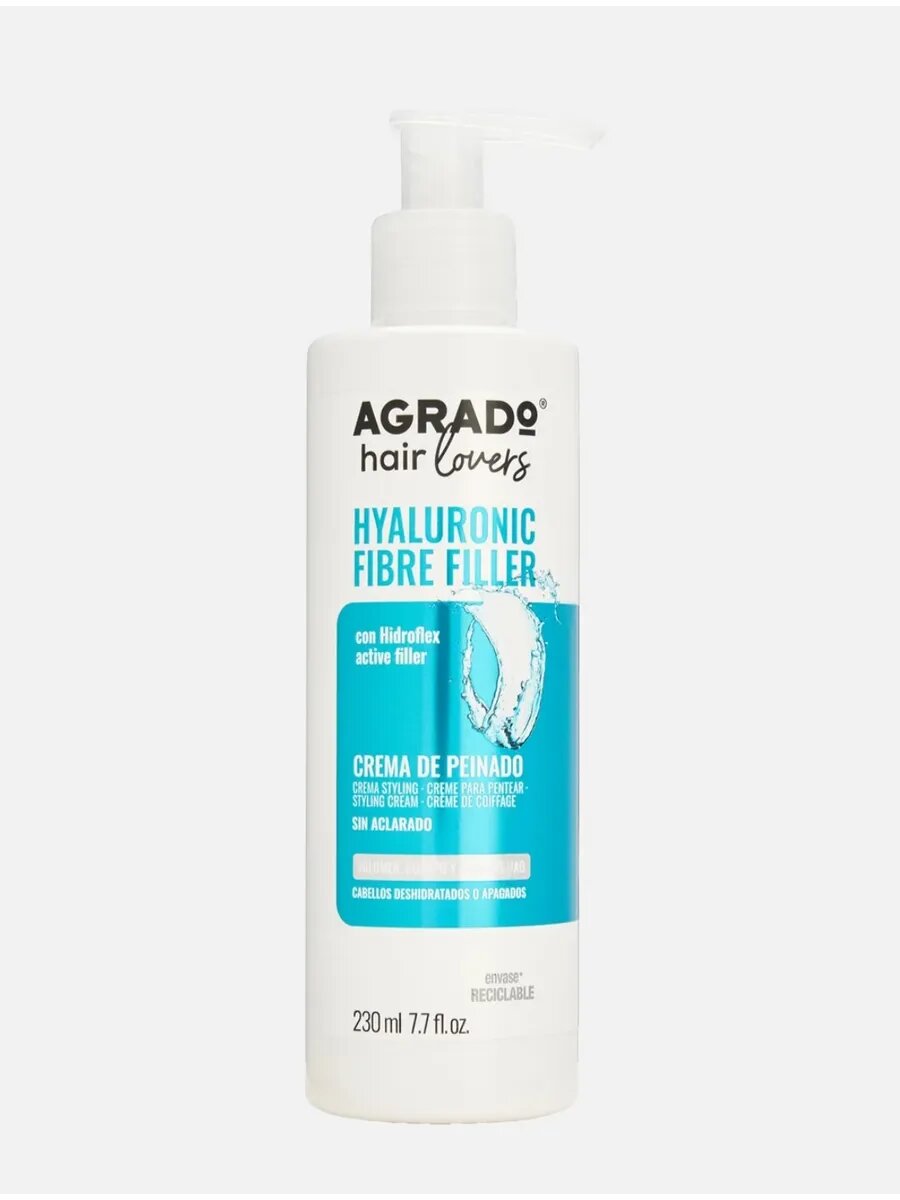 Крем для укладки AGRADO hyaluronic fibre filler