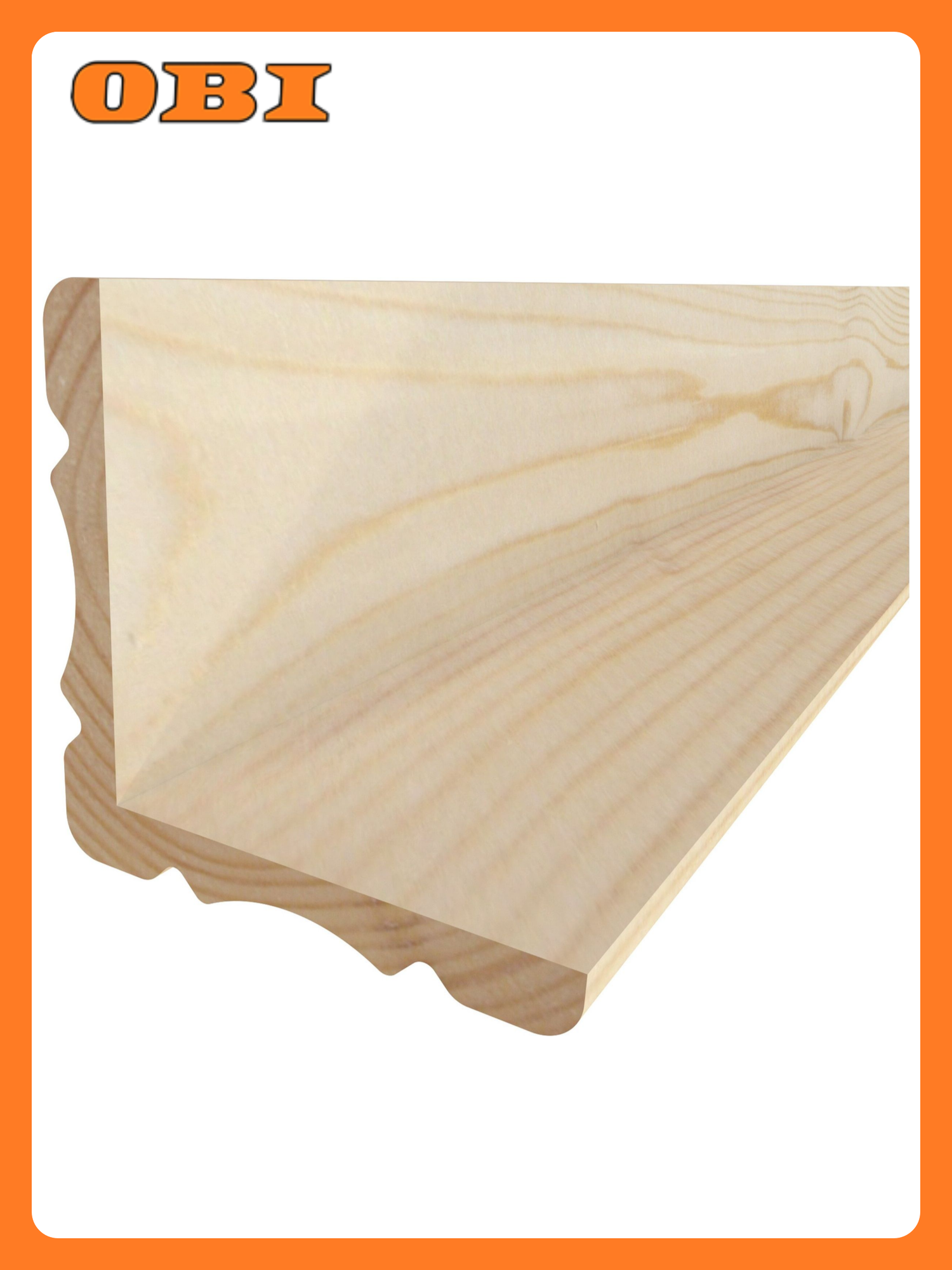 Уголок фигурный Экстра 1000х40x40 мм