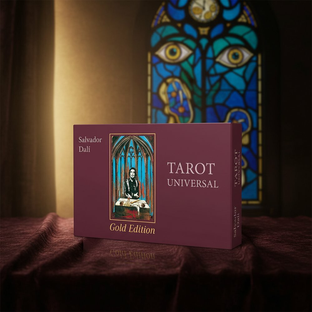 Карты Таро "Salvador Dali Universal Tarot Gold Edition" AGM Urania / Сальвадор Дали Золотое Издание 63661 AGM