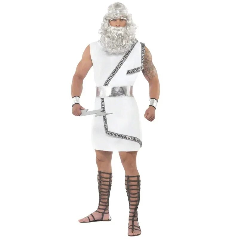 Костюм бога Зевса, греческий, XL, цвет Man