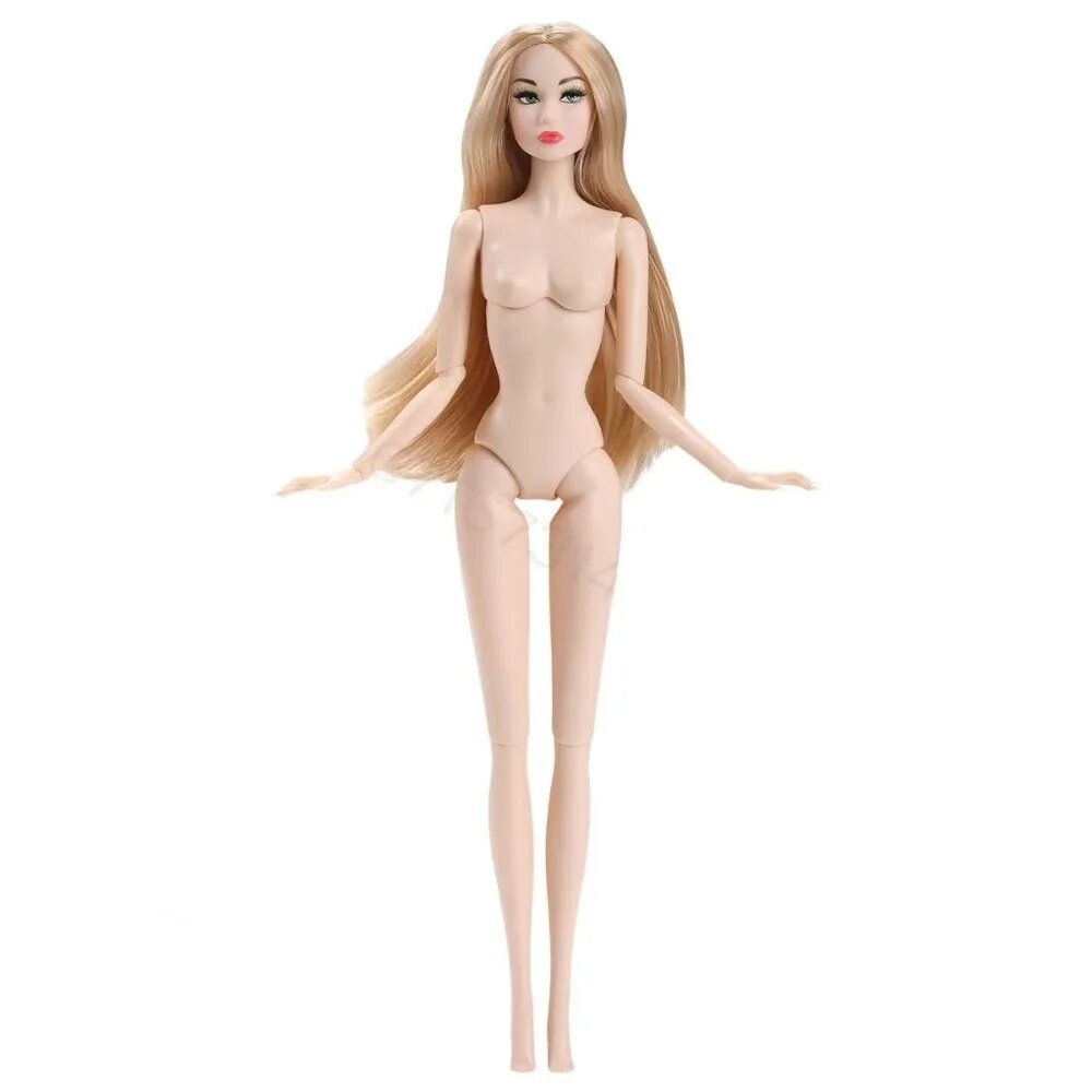 Кукла-супермодель 32 см, с подвижными суставами, 1/6 BJD, для самостоятельной нарядки, с волосами, белая кожа, фигурка, игрушка для девочек